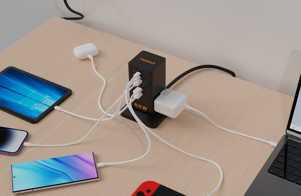 How the TESSAN Multi-Device Fast Charger Meets All Your Device Needs