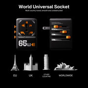 65W Universal Travel Adapter