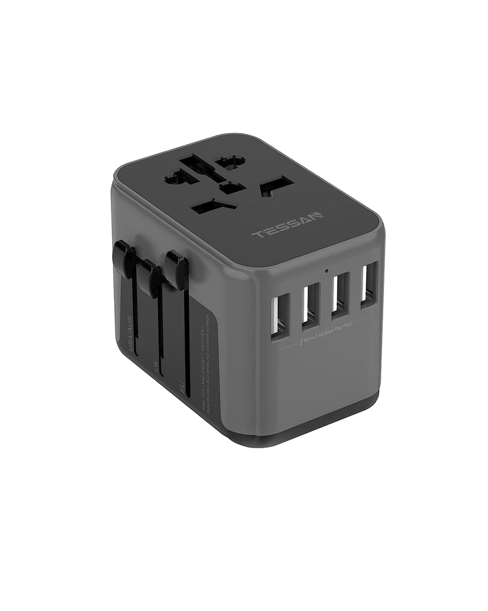 The Best Universal Plug Adapter, Worldwide All in One - Tessan.com