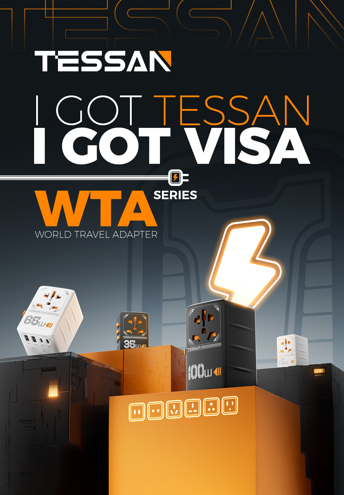 Best Travel Plug Adapter And Power Strip Brand - Tessan.com